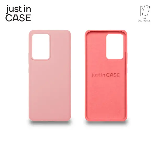 JUST IN CASE Maske za Xiaomi 13 Lite 2u1 Extra case MIX PLUS roze