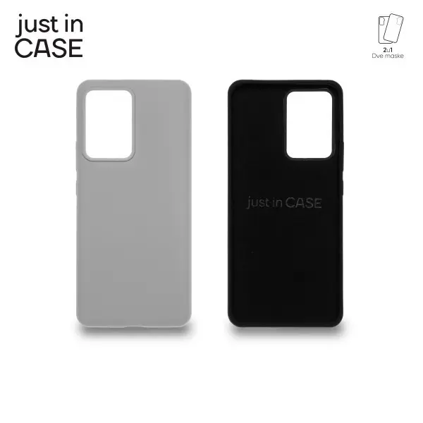 JUST IN CASE Maske za Xiaomi 13 Lite 2u1 Extra case MIX PLUS crne