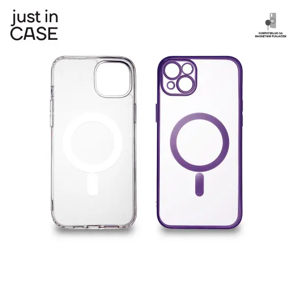 2u1 Extra case MAG MIX paket LjUBIČASTI za iPhone 14 Plus