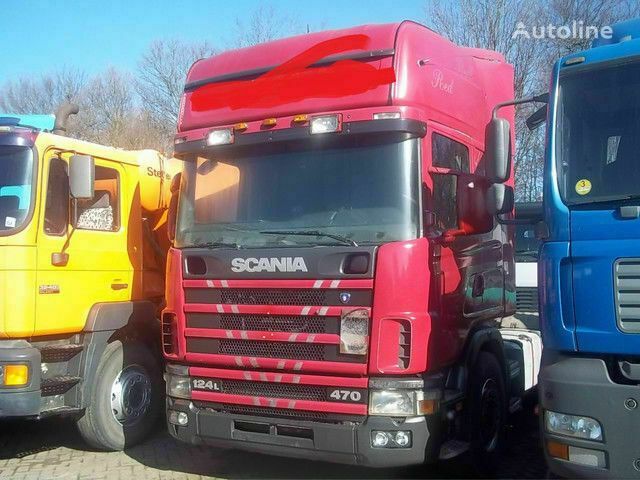 Scania 124-470 Topline Retader Kipperhydraulik tegljač