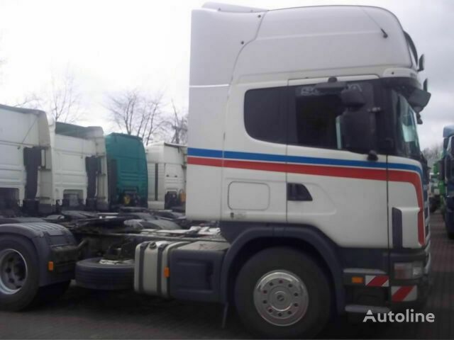 Scania 124-470 SZM Topline Schaltgetriebe German Truck tegljač