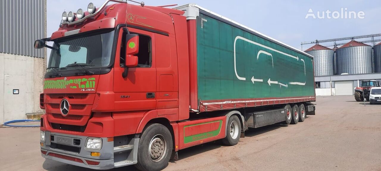 Mercedes-Benz 1841LS MP3 SZM Mega Space Voll/Spoil tegljač