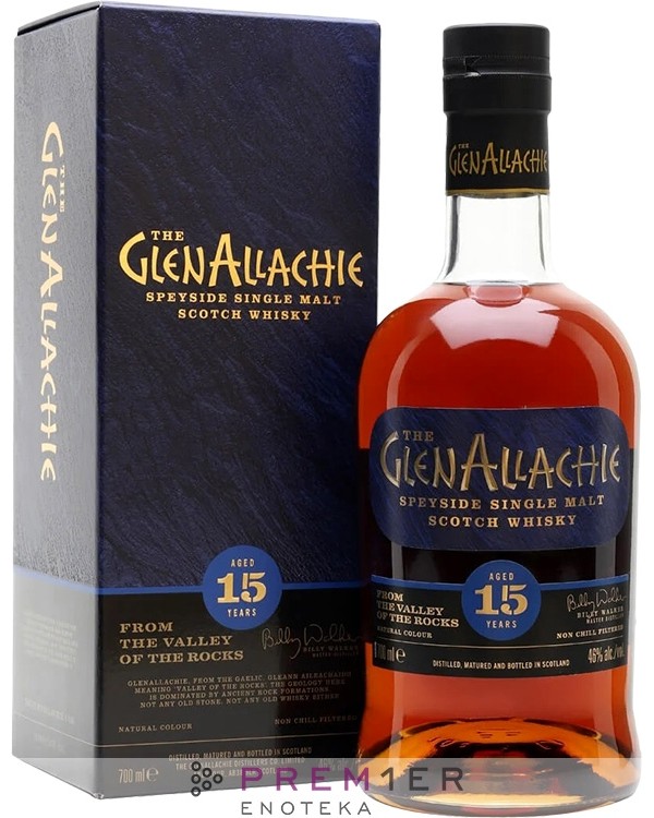 GlenAllachie 15YO Speyside Single Malt 0.70l