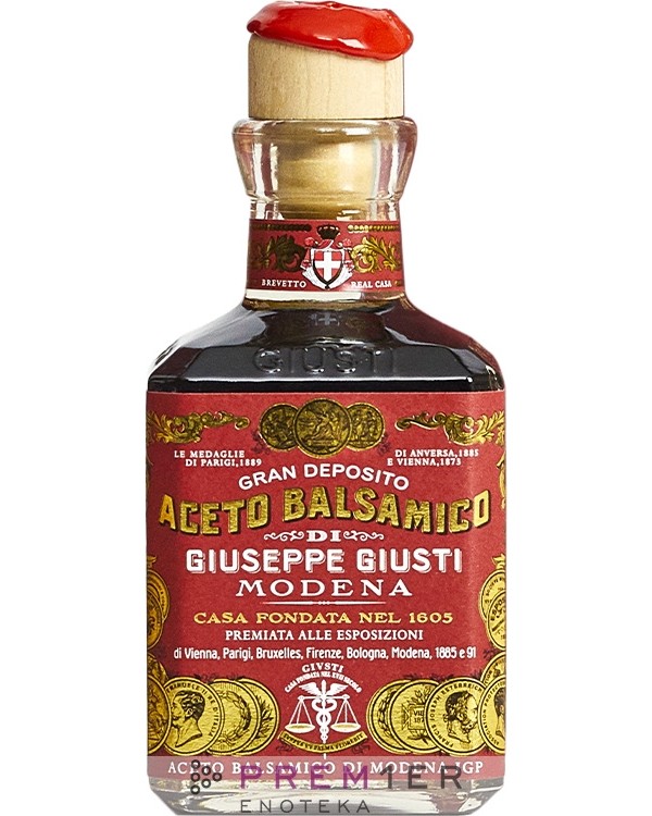 Giuseppe Giusti Aceto Balsamico 3 Zlatne medalje - Cubica 0.25l