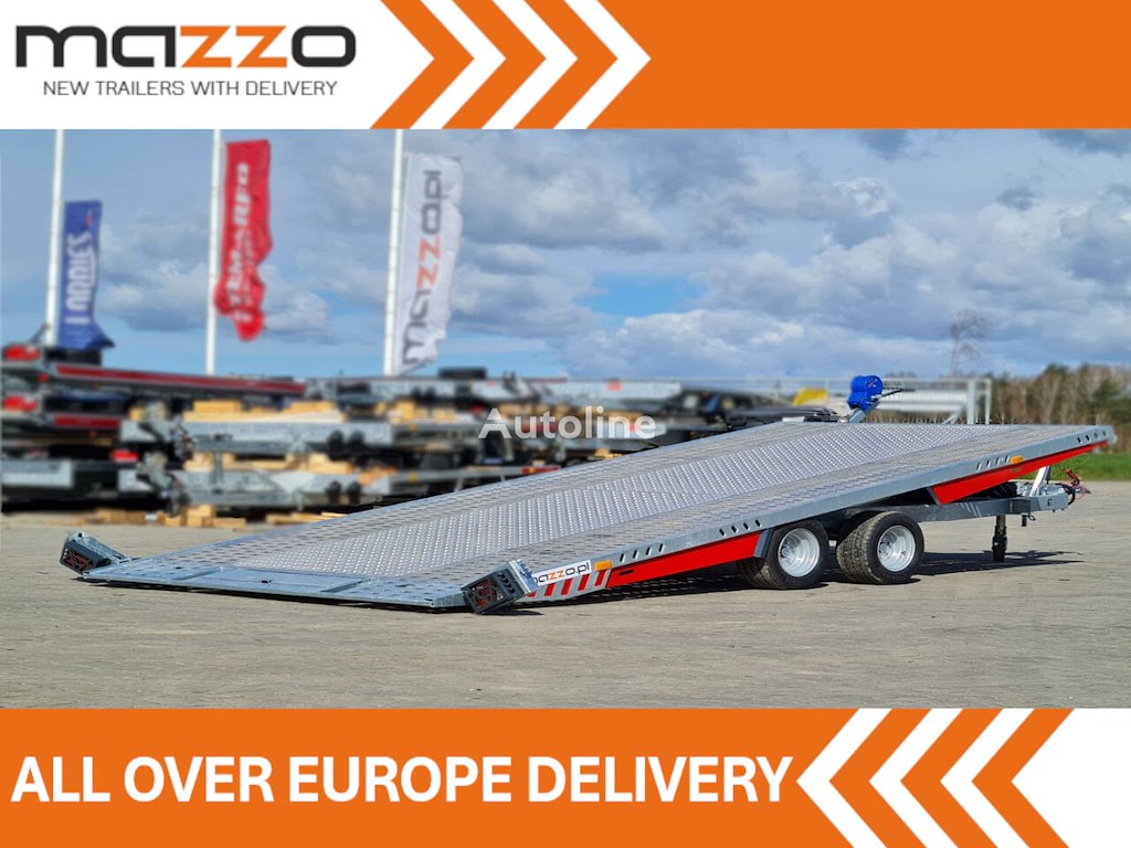 Nova FASTER 450 450x200cm Tilt trailer GVW 2700kg prikolica autotransportera