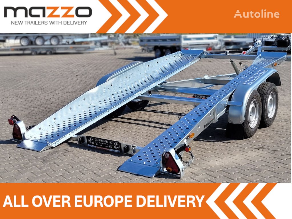 Nova Brenderup 3023GT 403x204x24cm Car Transporter two-axles GVW 3000kg prikolica autotransportera