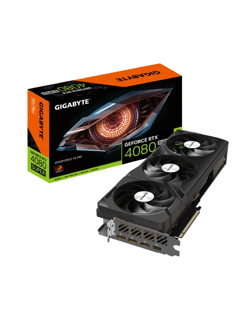 GIGABYTE nVidia GeForce RTX 4080 SUPER 16GB 256bit GV-N408SWF3V2-16GD