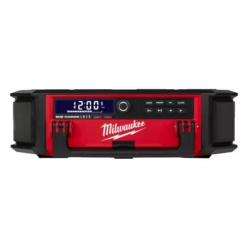 Milwaukee Radio-Punjač PACKOUT 18V/230V – M18PRCDAB+-0