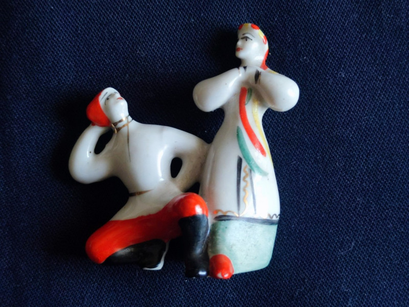 Retro Ruska porcelanska figurica - plesaci