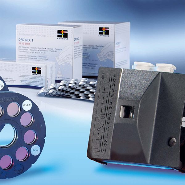 Sertifikovani stakleni disk za komparator 2000+ za kontrolu kvaliteta voda