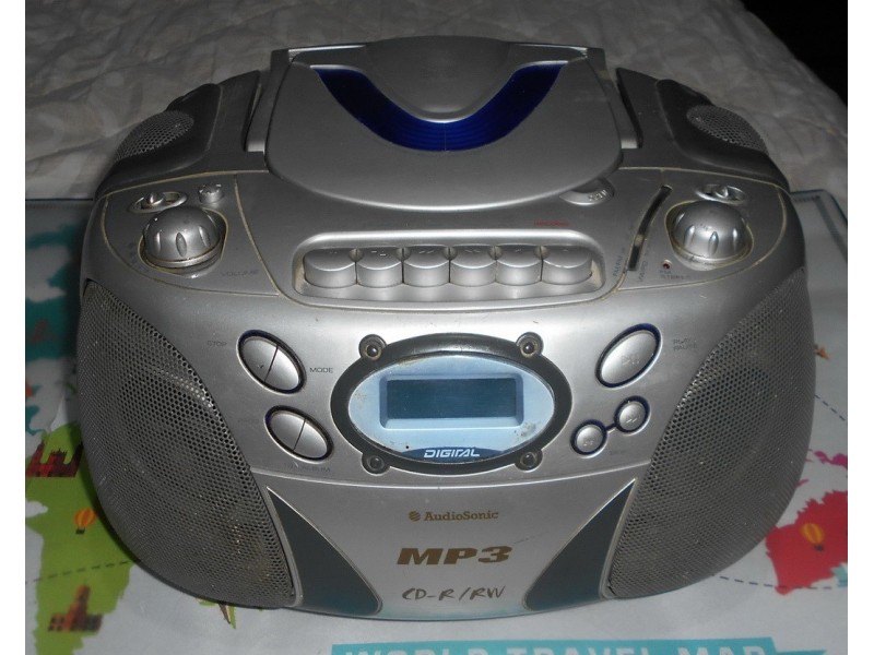 AudioSonic CD-536 - Radio, MP3 CD i kaseta plejer