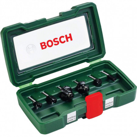 Frezeri - glodala za drvo set TS 6kom. 6mm BOSCH