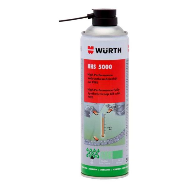 WURTH HHS 5000, podmazivač u spreju sa PTFE 500 ml