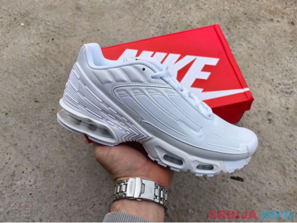 Nike Air Max Plus TN 3 Triple White