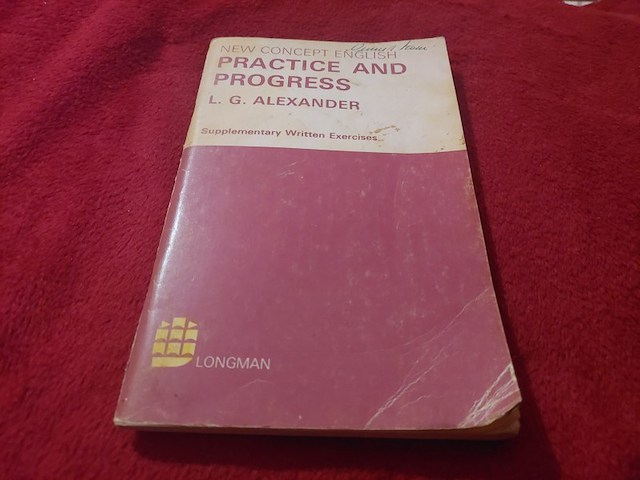 New concept English practice and progress Alexander