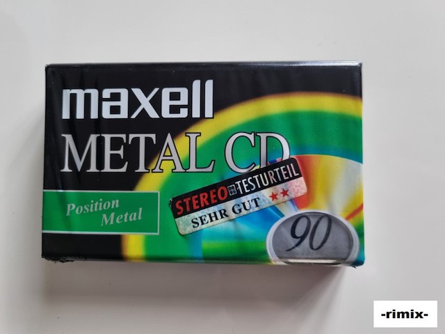 Prazna kaseta - Maxell Metal CD 90