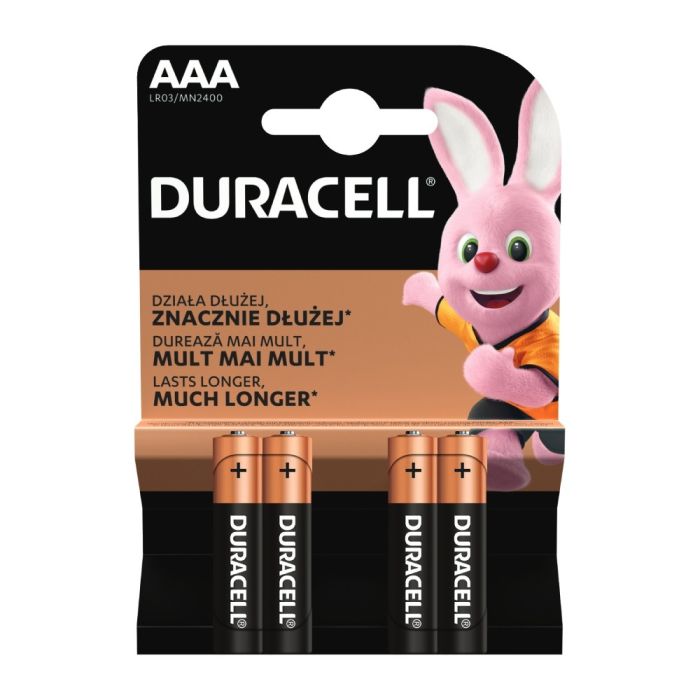 Duracell LR03 AAA 1,5V Alkalne baterije 4 komada u pakovanju