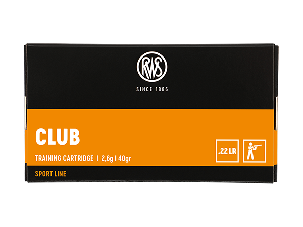 Malokalibarski metak rws .22 lr club 2.6 g