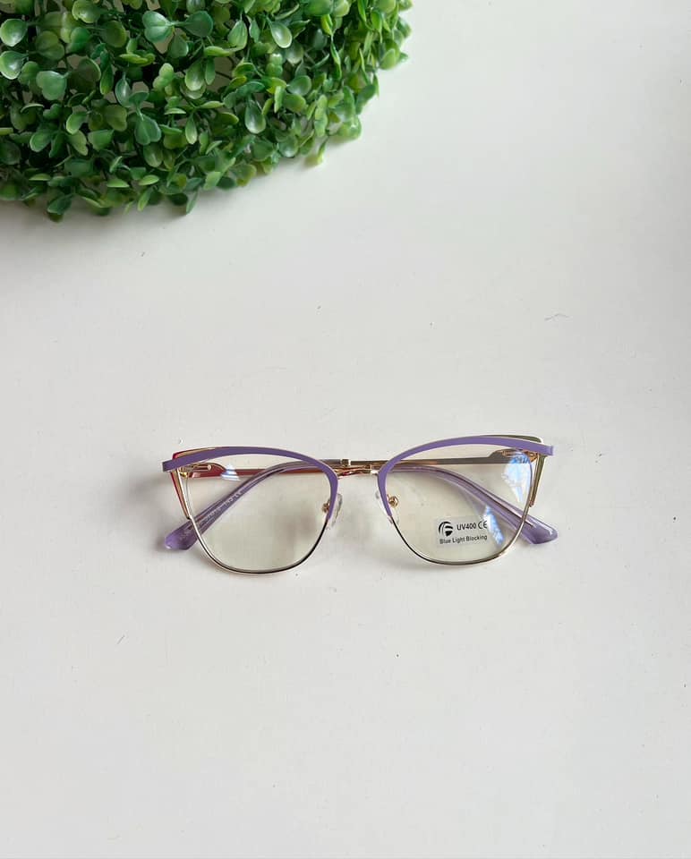 Dioptrijske naočare 01 – Blue cut zaštitna stakla – Lila