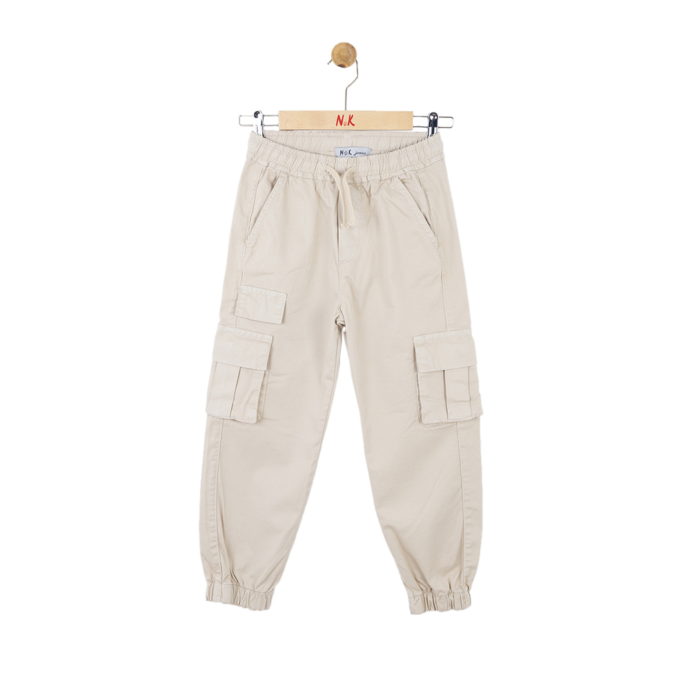 Nk kids pantalone za dečake krem L2466706