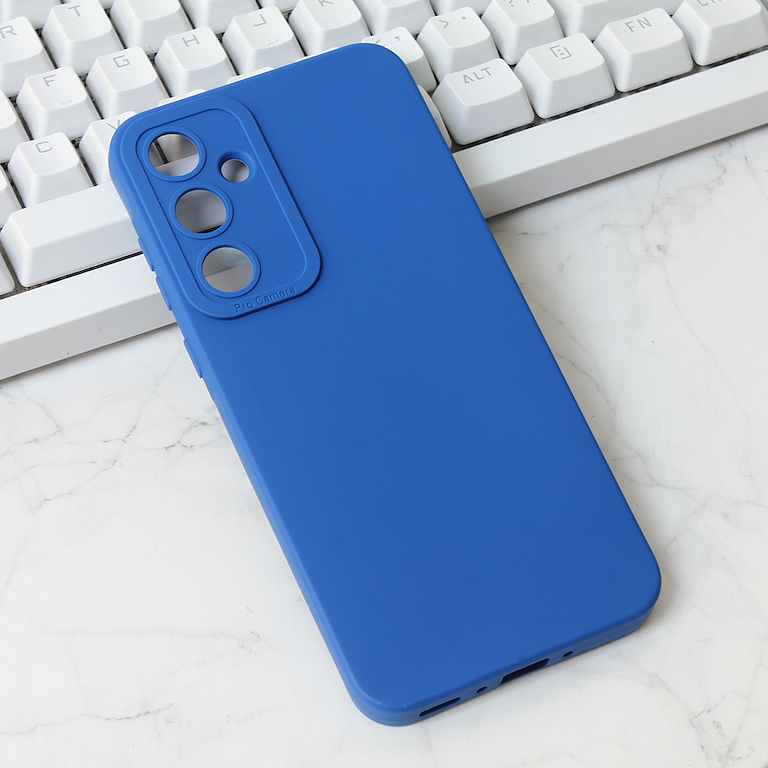 Maska(futrola) Silikon Pro Camera za Samsung A356B Galaxy A35 5G tamno plava