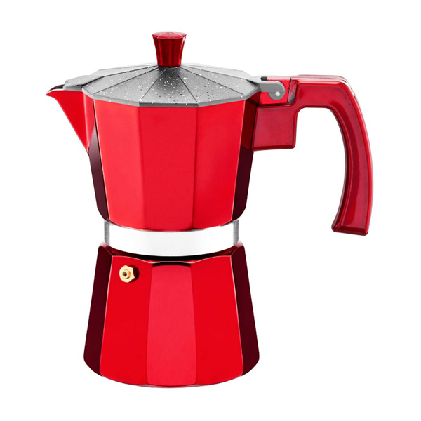 Dajar Džezva za espresso kafu 6 šoljica 300ml crvena DJ94366