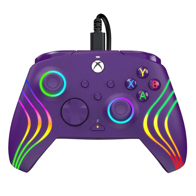 PDP XBOX Wired Controller Afterglow Wave Purple