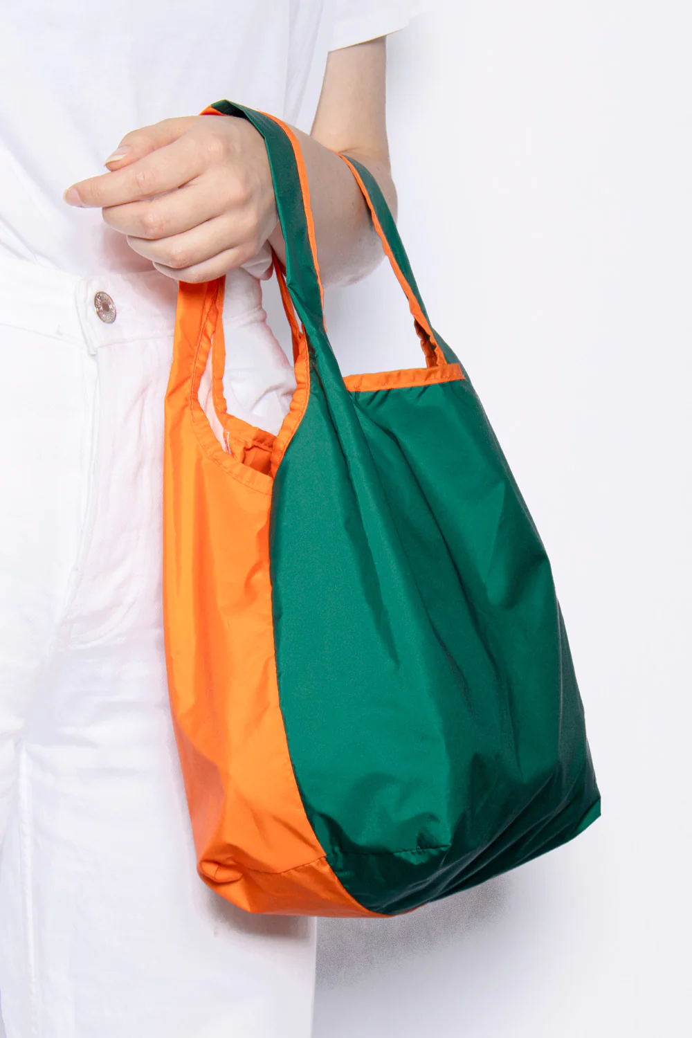 KIND BAG Mini Bicolor Orange&Green