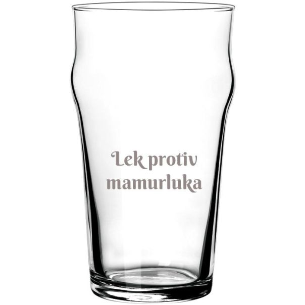 HAPPY PUMPKIN Čaša za pivo "Lek protiv mamurluka"1320