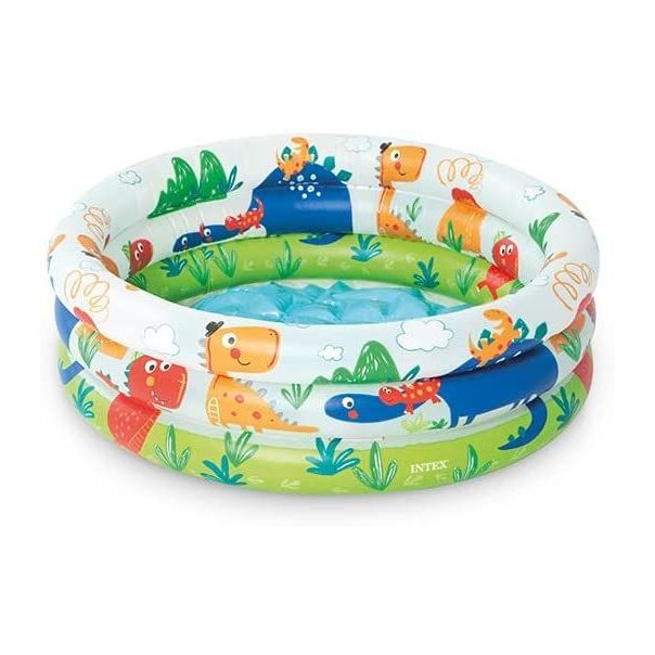 INTEX Bazen pvc dino buddies 3-ring baby pool