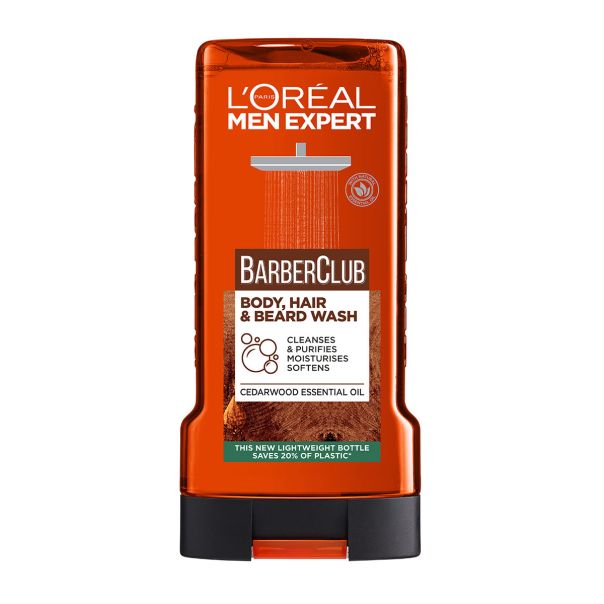 L'Oreal Paris Men Expert Barber Club Gel za tuširanje, 300 ml