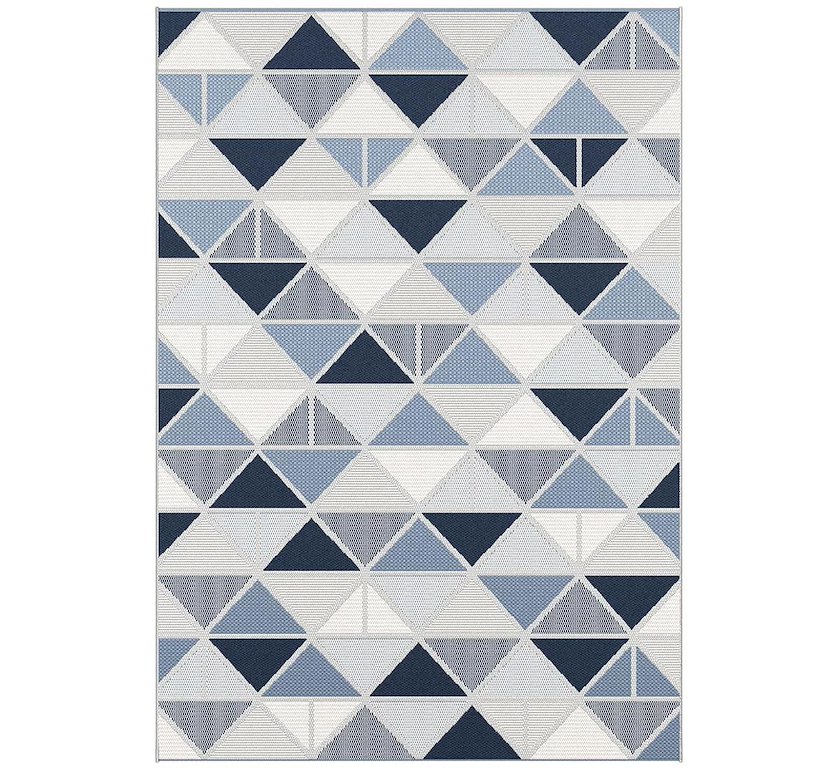 Tepih Triangle 80x150cm plavi