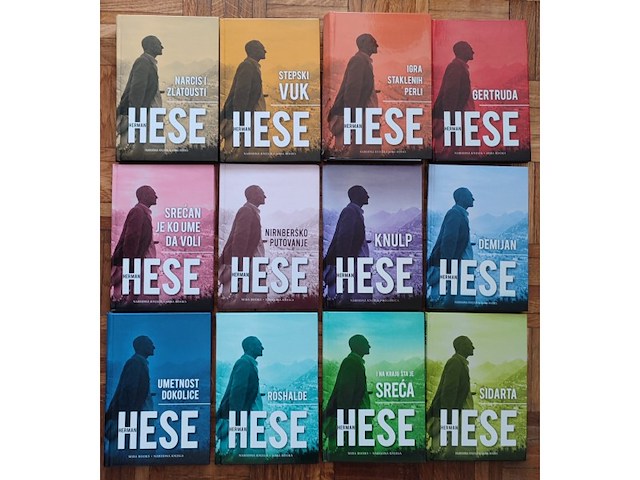 Herman Hese - komplet od 12 knjiga NOVO