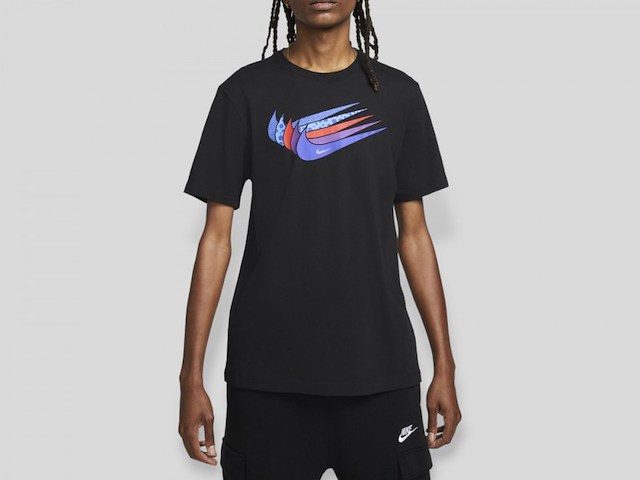 Nike Swoosh muška majica crna SPORTLINE