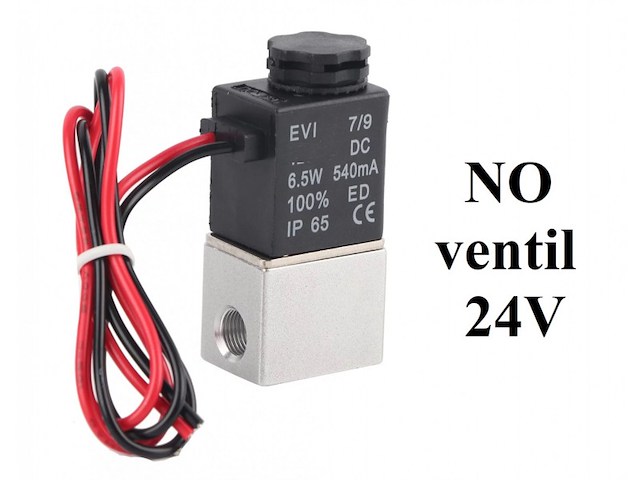 Pneumatski elektromagnetni ventil - 24V - 1/8 - NO