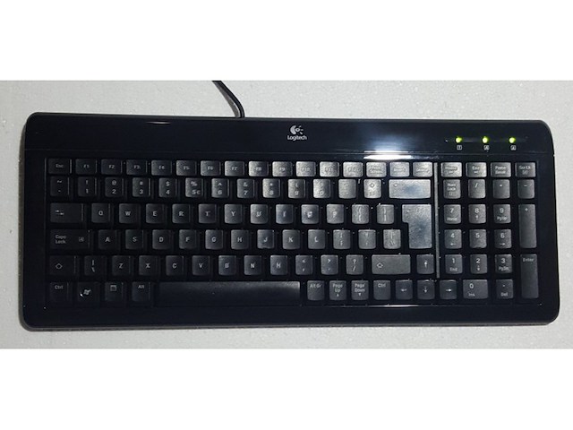 LOGITECH Ultra Flat US Tastatura USB