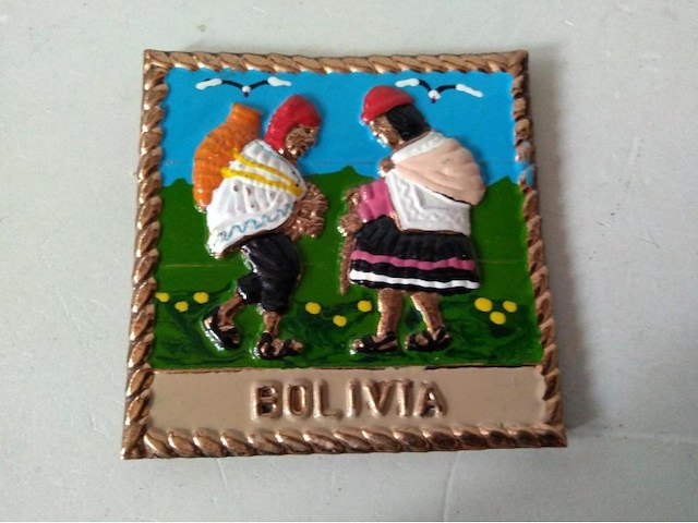 Magnet za frižider  - Bolivija