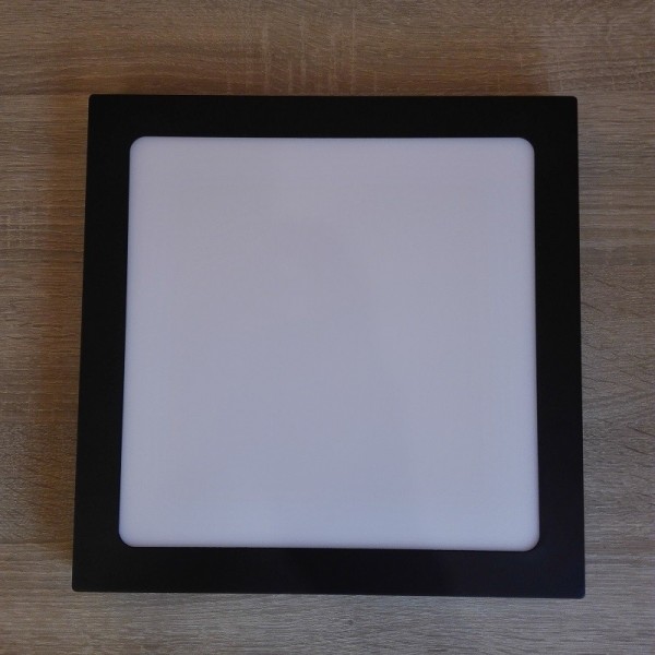 LED nadgradni panel M24NK-BK 24W 4000K crni