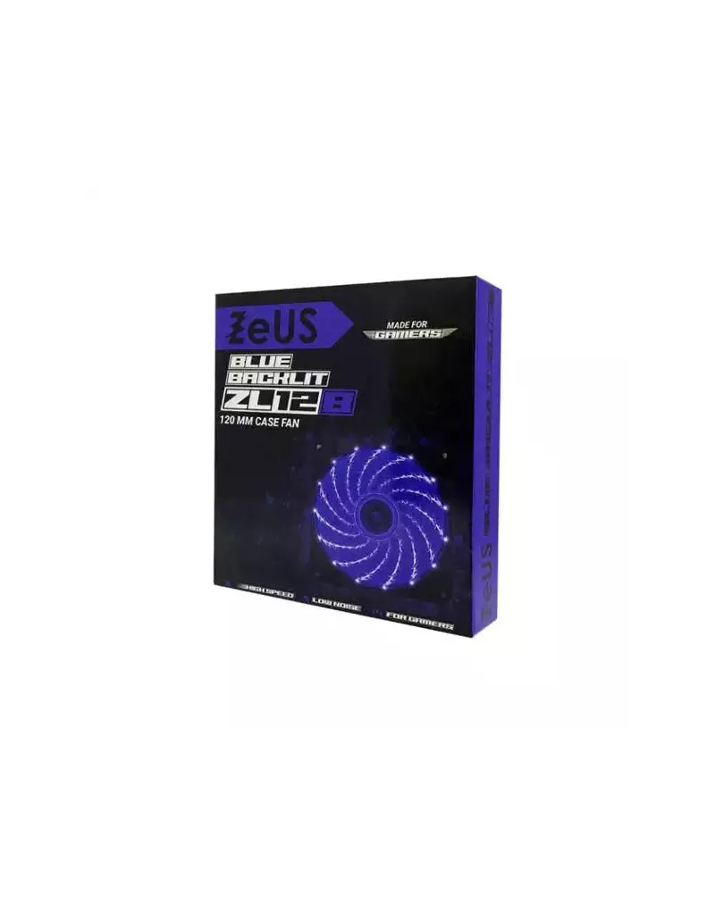 Case Cooler 120x120 ZEUS Blue led light