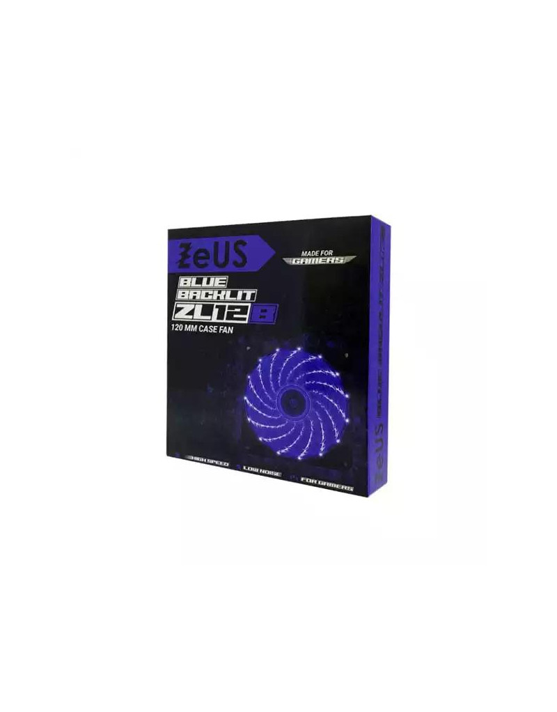 Case Cooler 120x120 ZEUS Blue led light