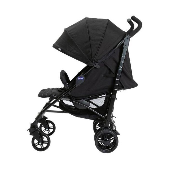 CHICCO KOLICA LITE WAY 4 COMPLETE, JET BLACK