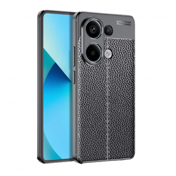 Maska Elegant man exclusive za Xiaomi Redmi Note 13 Pro 4G (EU) crna