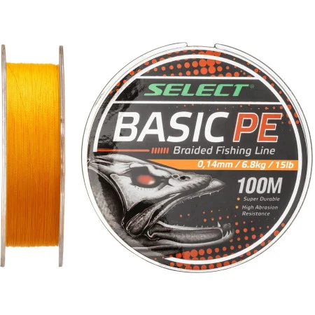 Select BASIC PE4 0.14mm 6.8kg 150m FLUO ORANGE