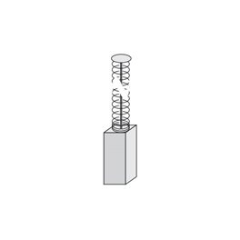 ČETKICA 8X5X15 BOSCH BUŠILICA TIP 52 / GK136