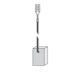 ČETKICA 10X5X17 BOSCH BRUSILICA TIP 30 / GK264