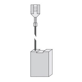 ČETKICA 16X6,3X22 BOSCH BRUSILICA TIP 24 / GK144