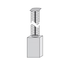 ČETKICA 8X5X13 EINHELL PROWORK UBODNA TESTERA PSJ520E TIP 53K / GK611