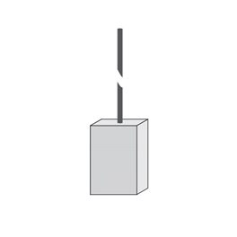 ČETKICA 12,5X6X36 VEŠ MAŠINA TIP 05 / GK549