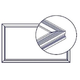 GUMA HORIZONTALNOG ZAMRZIVAČA OBOD VAKUMSKA HOZ310L 103X58cm NOVI TIP