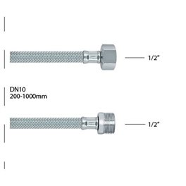 CREVO BRINOKS 1/2"-1/2" ŽM 400mm ROS